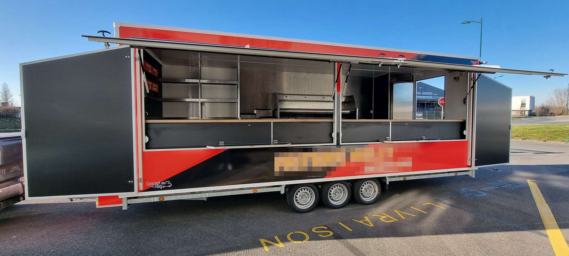 Remorque, gamme XL - Concept Mag - Constructeur de véhicules ambulants